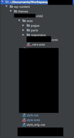 Sass Wordpress Scss File Watcher Phpstorm Stack Overflow