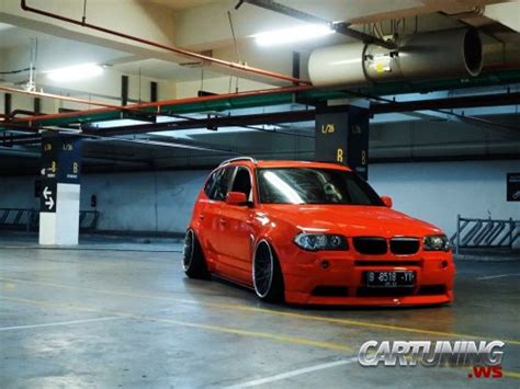 Stanced Bmw X3 E83 Front