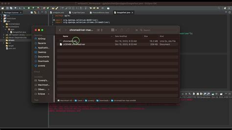 Download And Configure Chrome Driver For Selenium On Mac Os And Open
