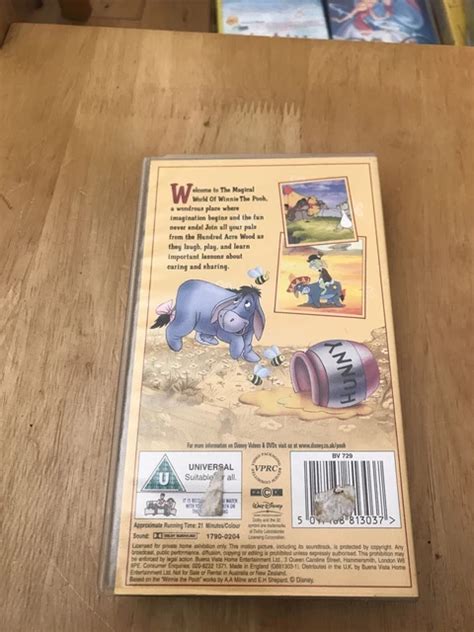 Winnie The Pooh The Goodthe Bad The Tigger Vhs Video Tape Cassette