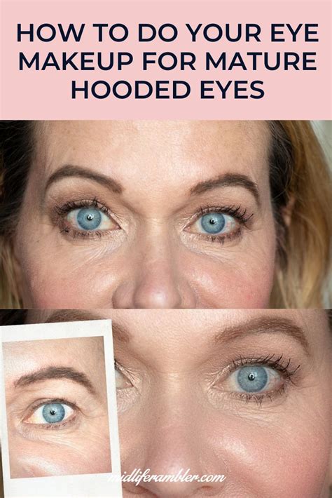 Eye Makeup For Older Hooded Eyes Makeup For Droopy Eyelids Easy Eye