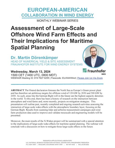 Nsf Ncar Research Applications Laboratory Ral On Linkedin Windenergy