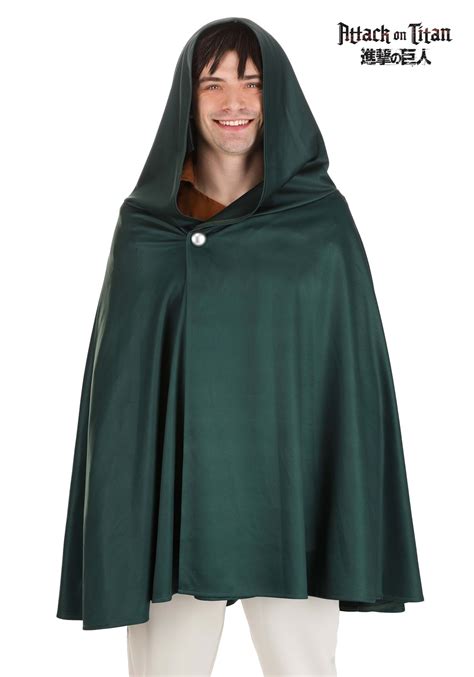 Scout Attack On Titan Adult Costume Cloak Anime Accessories
