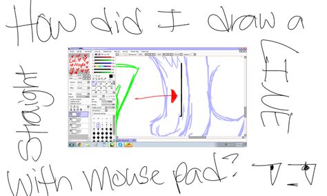 how to draw straight line with mousepad by kirakitt on deviantart