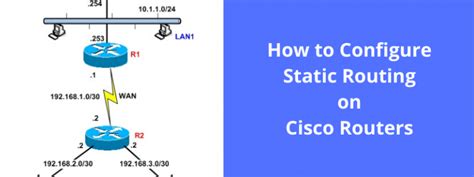 How To Configure Static Routing On Cisco Ios Routers Examples