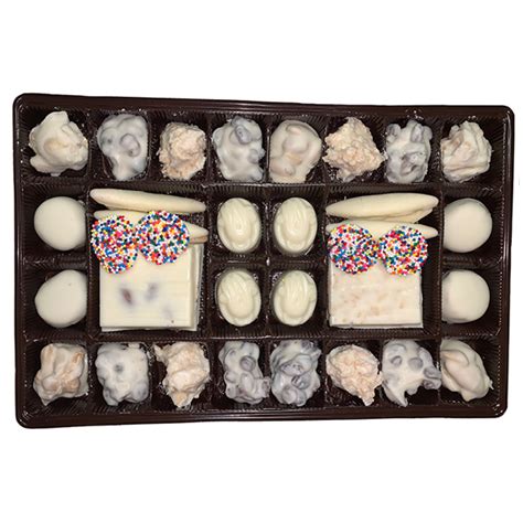 Assorted White Chocolate Box Repperts Candy