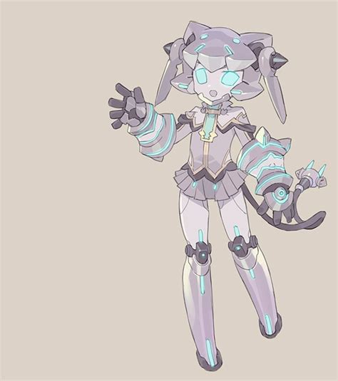 Safebooru 1girl Blade Galaxist Blue Eyes Full Body Golem Lil Miss