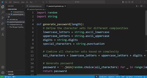 Deepthi Tanniru On Linkedin Task 2 Password Generator Hello Everyone