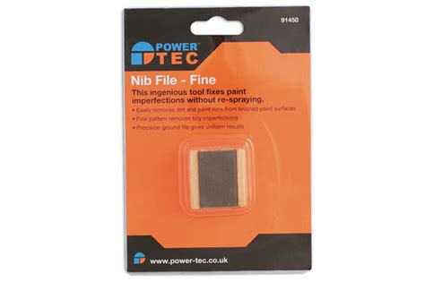Power TEC 91450 Nib File Fine