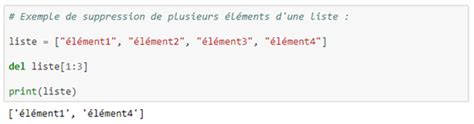 Tutoriel Python maîtriser les listes Tutoriel Python