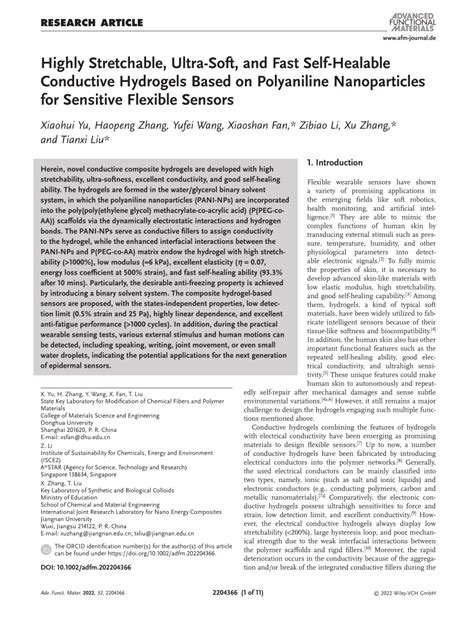 Highly Stretchable Ultra‐soft And Fast Self‐healable Conductive