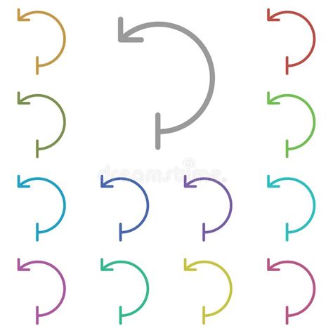 Arrow Icon Simple Thin Line Outline Vector Element Of Arrow Icons Set For Ui And Ux Website