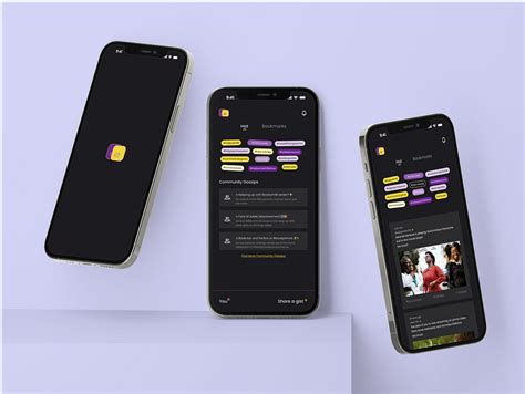 More Screens From Hot Gist Social Media Ui By Ndy On Dribbble