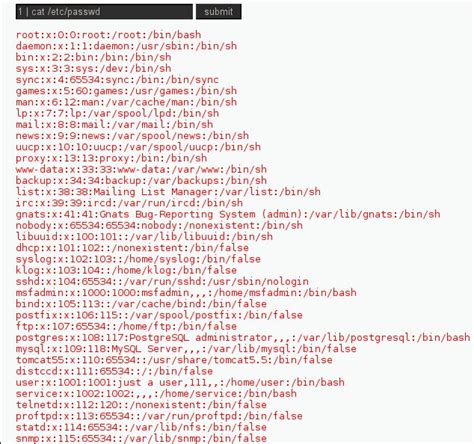 Command Execution Dvwa Penetration Testing Lab