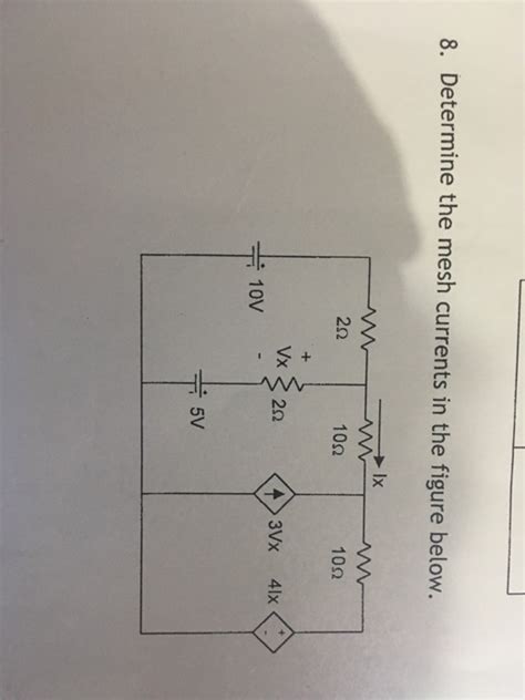 solved 9 determine the node voltages in the circuit below