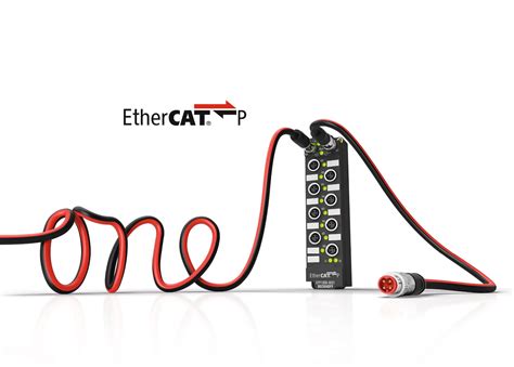 Beckhoff Ethercat P는 싱글 케이블로 초고속 통신과 파워 서플라이를 결합한다 [마쉬넨마르크트코리아 2017년 5월]