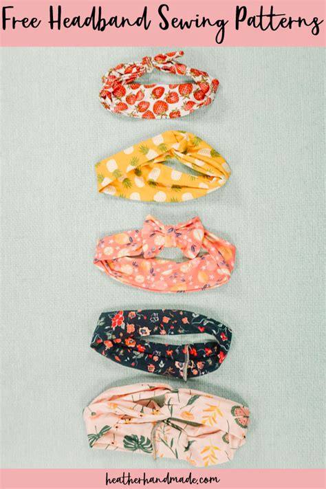 Free Printable Headband Sewing Pattern Free Printables
