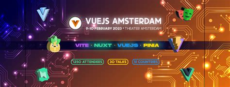 Vuejs Amsterdam Coming With Only 50 Tickets Left Jos Gerards