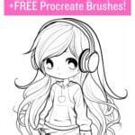 Procreate Lineart Made Easy My Secret Tips For Beginners Plus FREE Procreate Coloring Pages