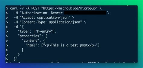 Solved Trouble Posting Json Via Micropub Endpoint Developers Microblog Help Center