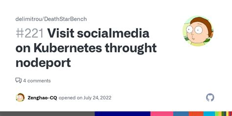 Visit Socialmedia On Kubernetes Throught Nodeport · Issue 221 · Delimitroudeathstarbench · Github