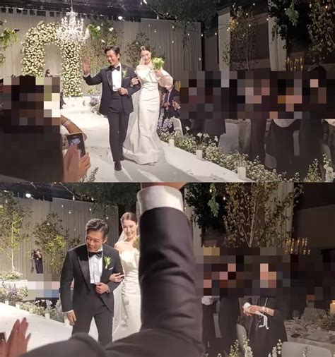 7년 열애 남궁민♥진아름 결혼식 현장 공개 신랑 표정이