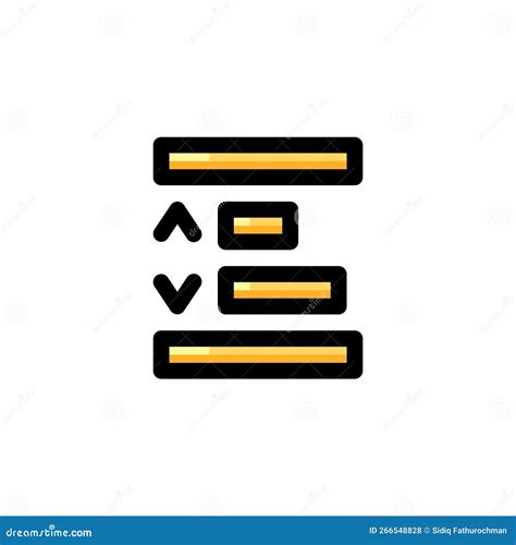 Increase Paragraph Spacing Icon Stock Vector Illustration Of Align Business 266548828