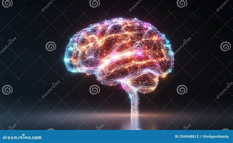 Neural Network Visualization Revealing Glowing Pathways Of Artificial Intelligence Research