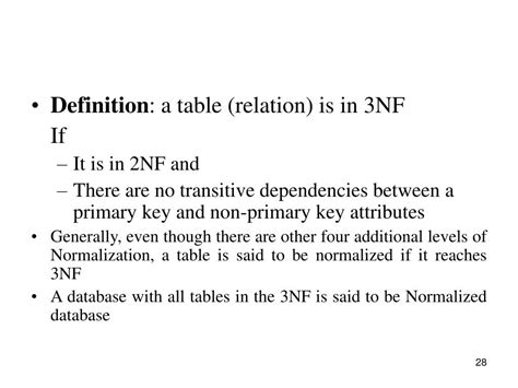 Ppt Chapter 4 Functional Dependency And Normalization Powerpoint