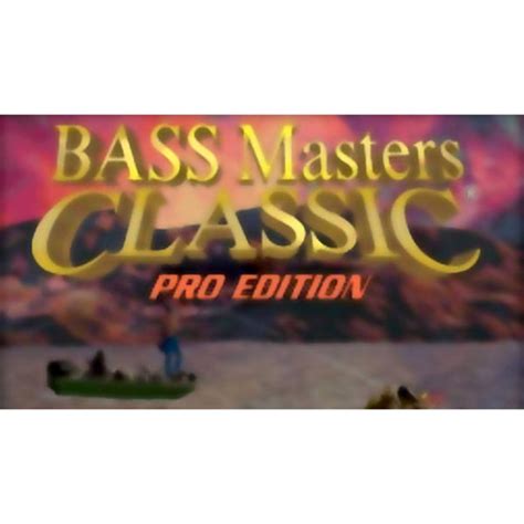 Bass Masters Classic Pro Edition Snes Super Nintendo Game Pjs Games