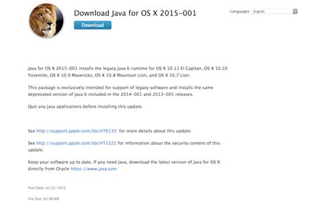 Java Se 6 Runtime Mac 1010 Free Download Enviroyellow