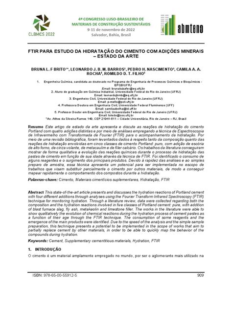 Influence Of Nacl And Kcl Addition On The Thermal Properties Of Cement Pastes Pdf Cimento