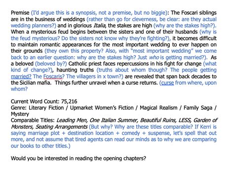 Agent Query Letter Example 1 By Courtney Maum