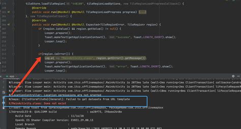Failed To Download Customized Offline Tiles Using Tilestore