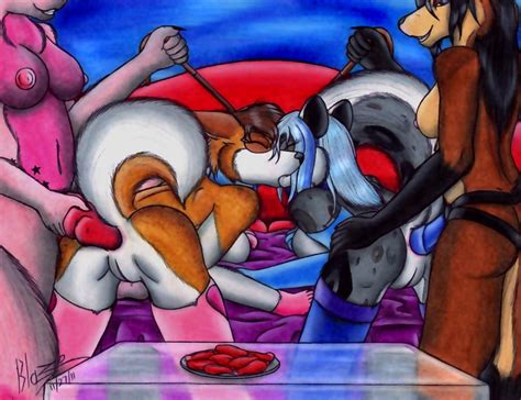 Rule 34 Anal Blaze Lupine Canine Clothed Clothing Dildo Feline Female Food German Shepherd