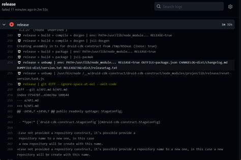 Issues With Github Action Release Step · Issue 1142 · Projenprojen · Github