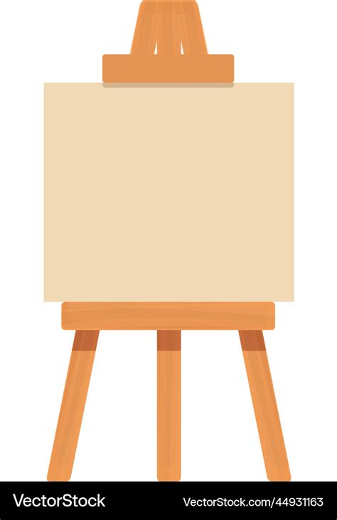 Canvas Board Icon Cartoon Studio Art Royalty Free Vector Canvas Board Icon Cartoon Studio Art Royalty Free Vector
