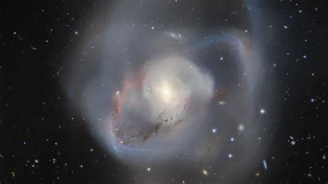 地球最近的超大质量黑洞对位于星系碰撞的残骸中 神秘的地球 科学 自然 地理 探索