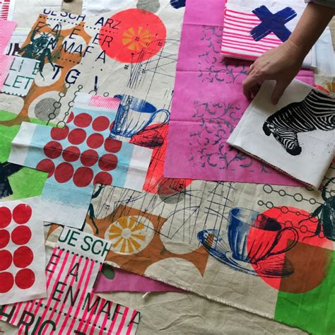 Einfach Siebdruck Mit Kristina Schaper Patchwork Gilde Deutschland Ev