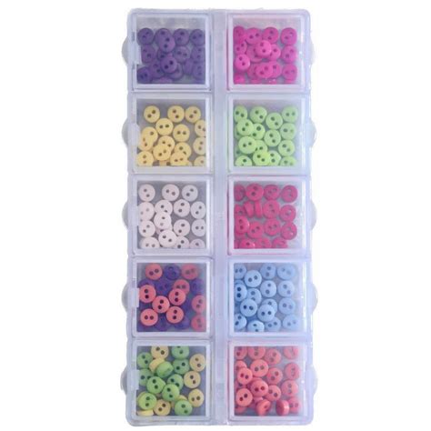 Tiny Buttons 200pc Goeters Uit My Hart