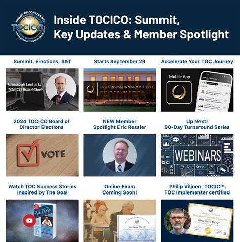 Theoryofconstraints Tociconews Tocico