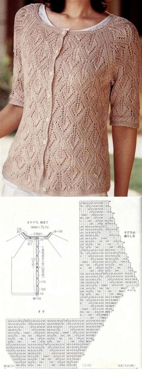ажурные изделия Вязанные свитера Вязание Летние модели