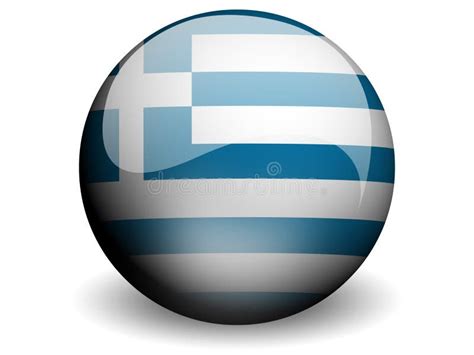 Indicateur Rond De La Grèce Illustration Stock Illustration Du Europe