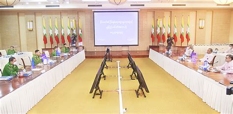 နိုင်ငံတော်၏ငြိမ်းချမ်းရေး ဆွေးနွေးရေးအဖွဲ့နှင့် မွန်ပြည်သစ်ပါတီ Nmsp ဒုတိယဥက္ကဋ္ဌ ဦးဆောင်သော