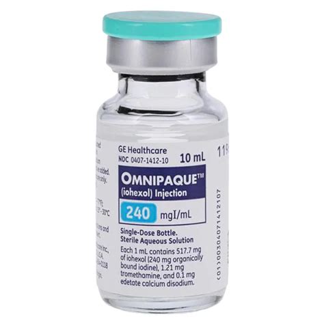 Omnipaque Shortage