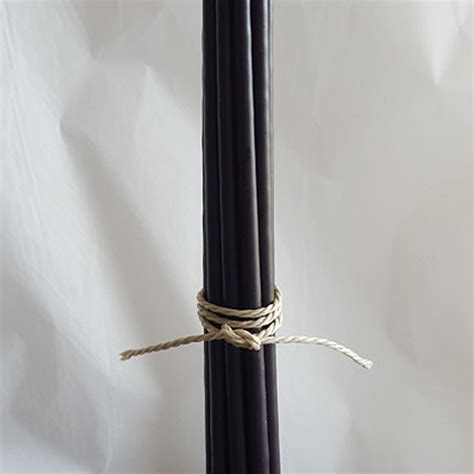 Black Tiny Tapers Box Of 12