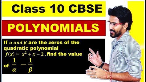 If Alpha And Beta Are The Zeroes Of The Quadratic Polynomial F X X 2 X 2 Find 1 Alpha 1