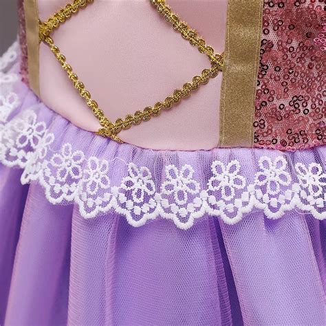 Rochita Rapunzel Rochie De Printesa 4590 Domoro