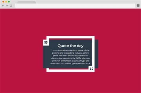 Creative CSS Blockquote Examples UiCookies