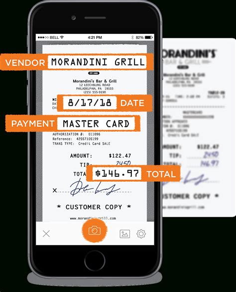 Scan Receipts Into Spreadsheet Regarding Receipt Scanning App For Iphone And Android The Neat